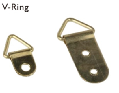 Iron V Shape Picture Frame Accessories for Picture Hanging